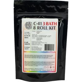 Flic Film C-41 3 Bath 8 Roll Kit | Camera Centre UK