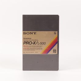 USED Sony Dynamicron PRO-X/L-500 Betamax Video Tape - New Old Stock ...